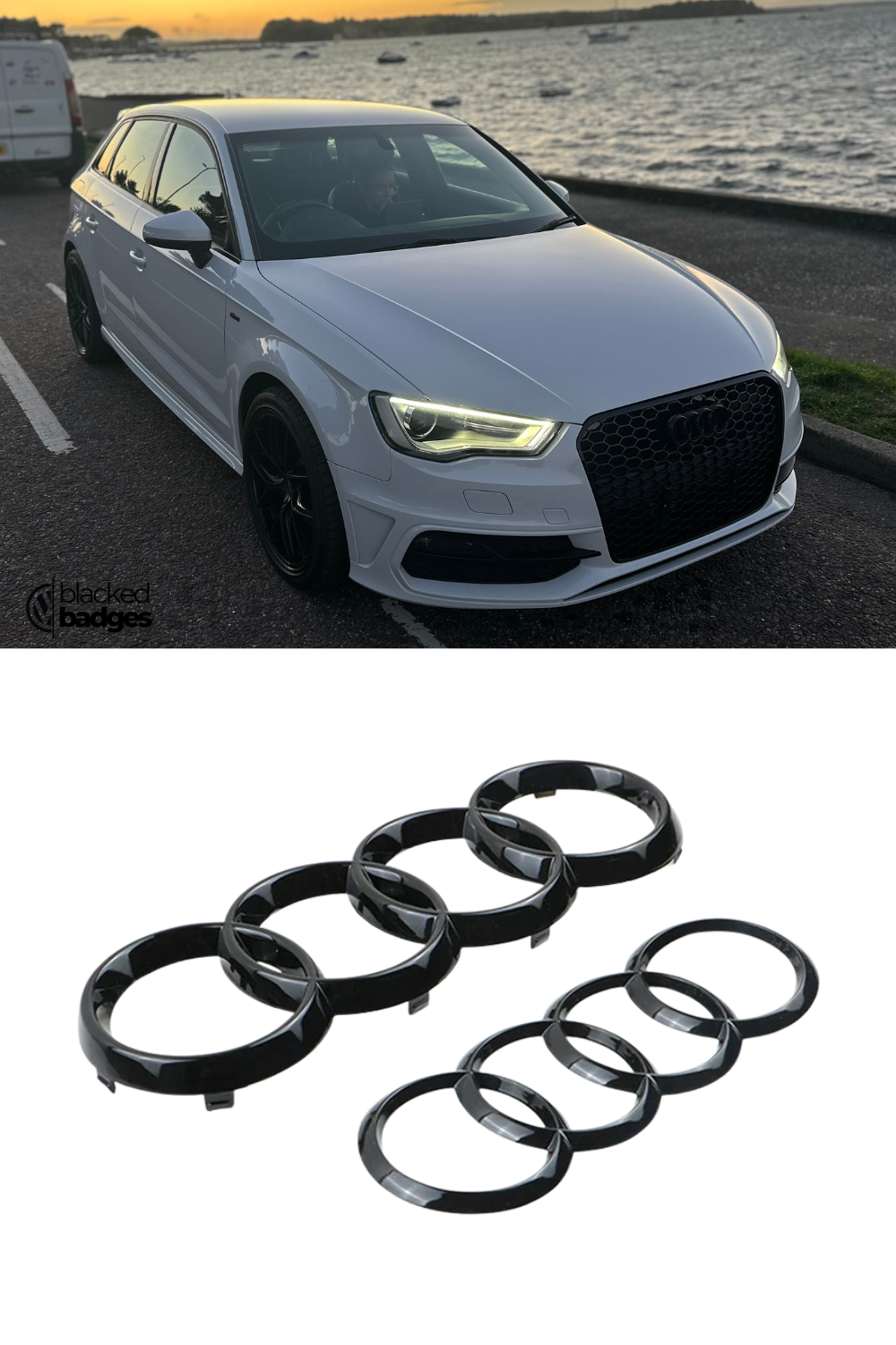 Audi A3 Badges - 2003 - 2019 – BlackedBadges